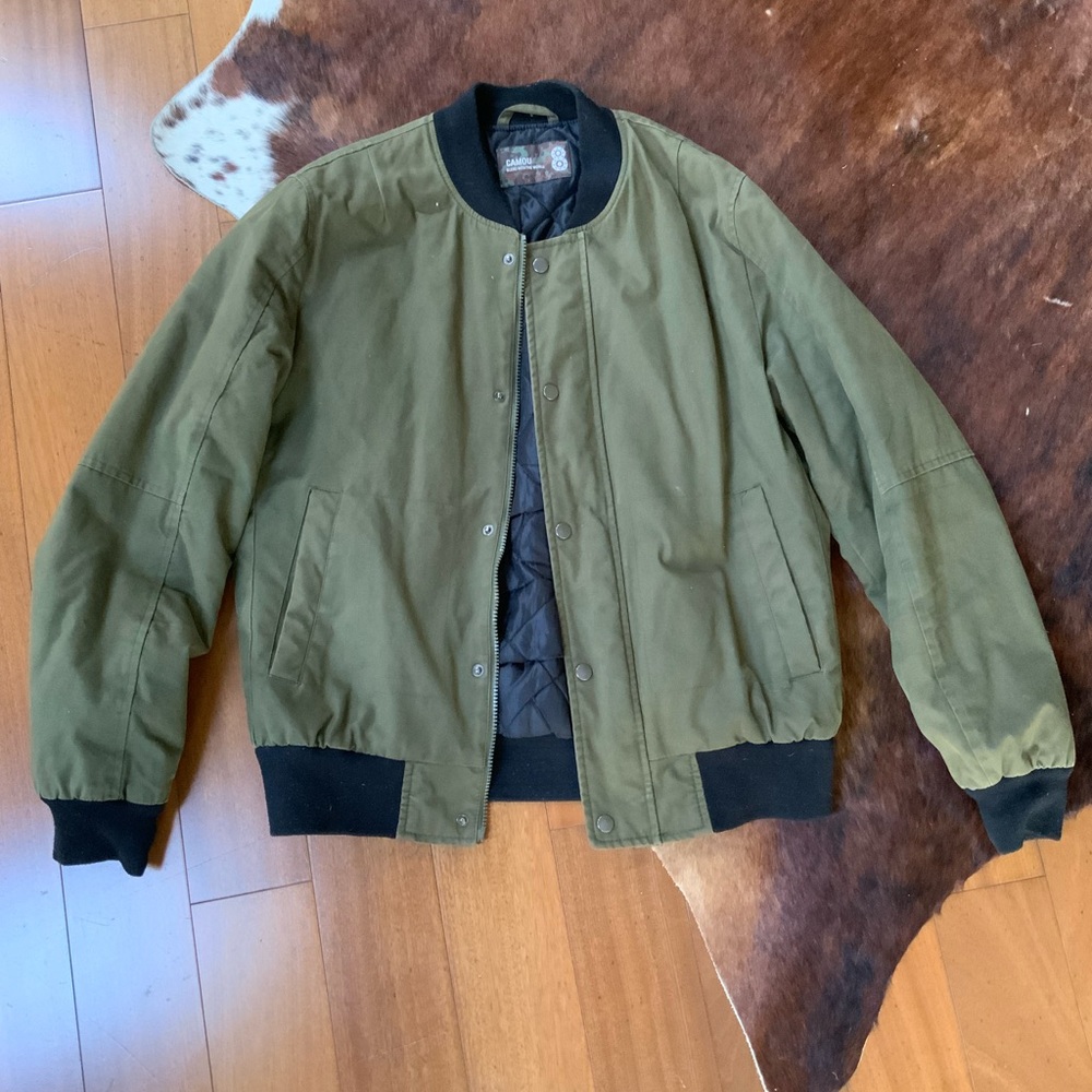 Camou Boomer Jacket - Gem